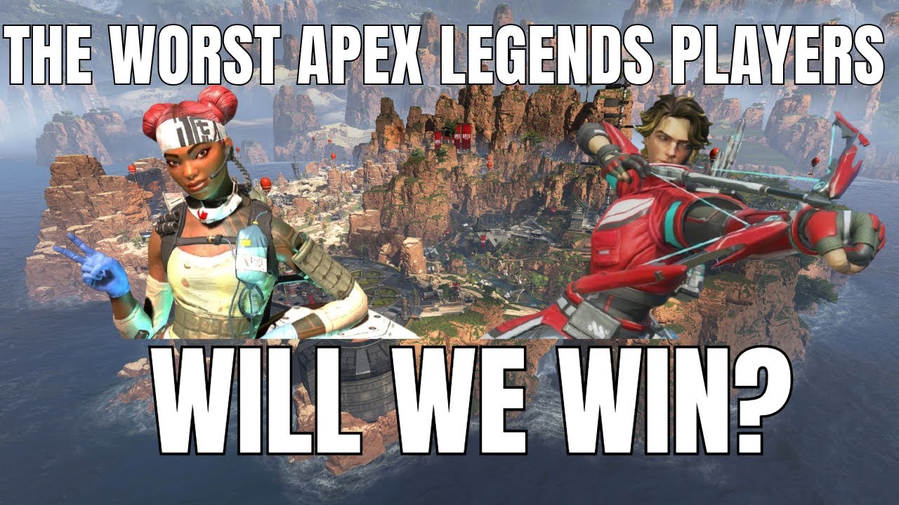 THE WORST APEX LEGENDS PLAYER TRY TO WIN? APEX LEGENDS - YouTube