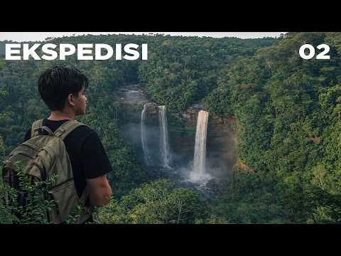 Air Terjun Tertinggi Di Tengah Hutan Kalimantan!
