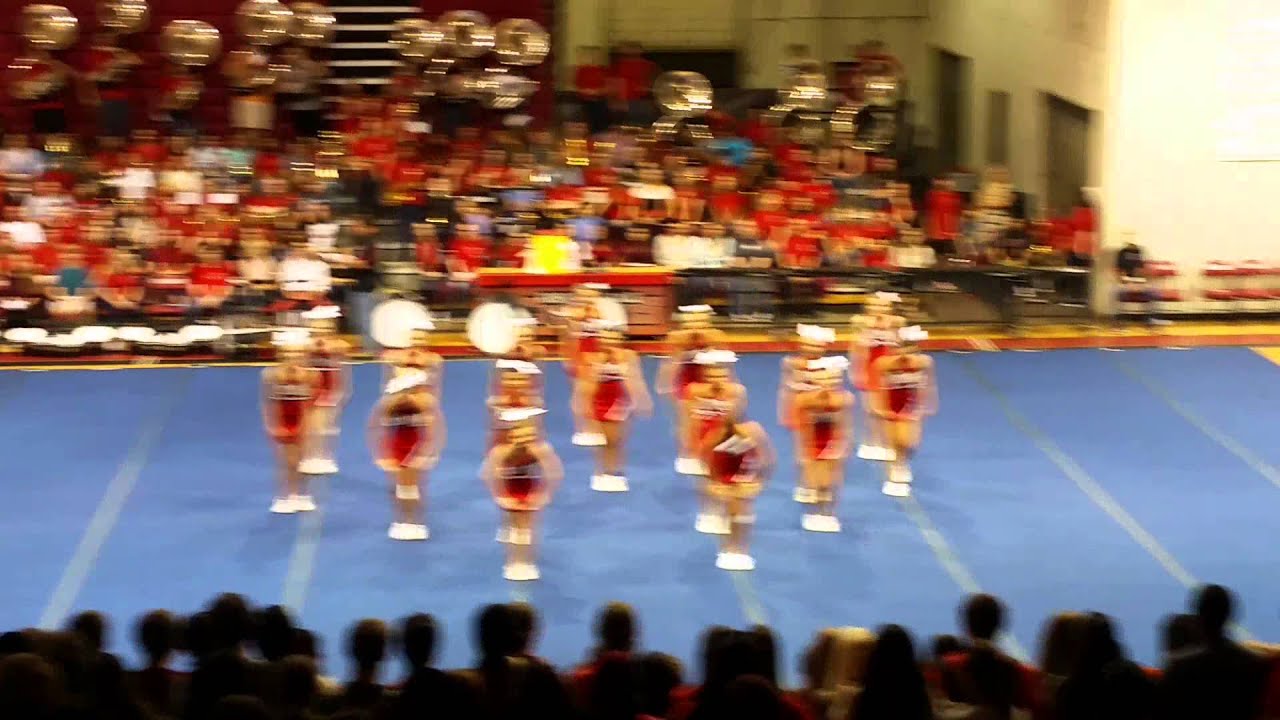 RHS CHEER Pep Rally 2015 - YouTube