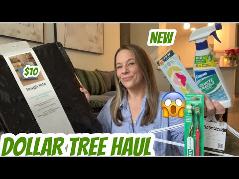 DOLLAR TREE HAUL | NEW | AMAZING FINDS 😱