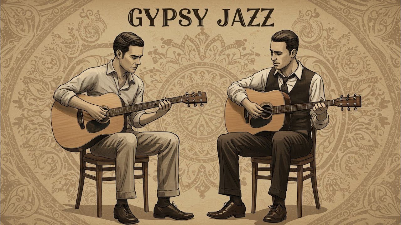 Timeless Gypsy Jazz | Swinging Retro Tunes for Pure Joy & Chill 🎵🎸 ...