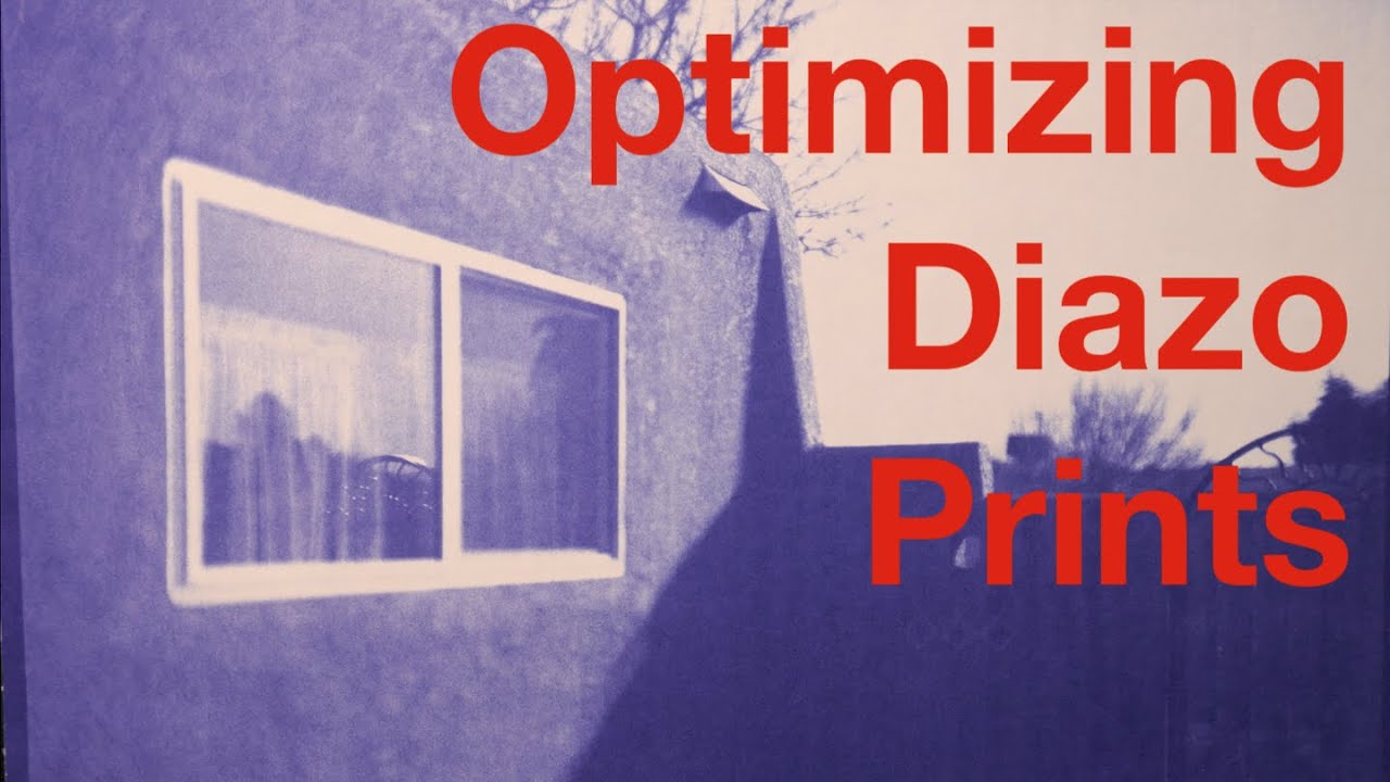 Optimizing Diazo In-Camera Exposures - YouTube
