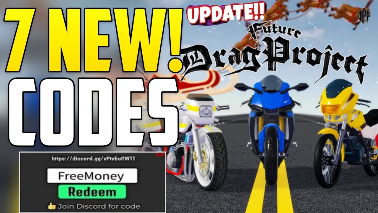 *NEW* ALL WORKING CODES FOR DRAG PROJECT FUTURE IN 2024 - ROBLOX DRAG ...
