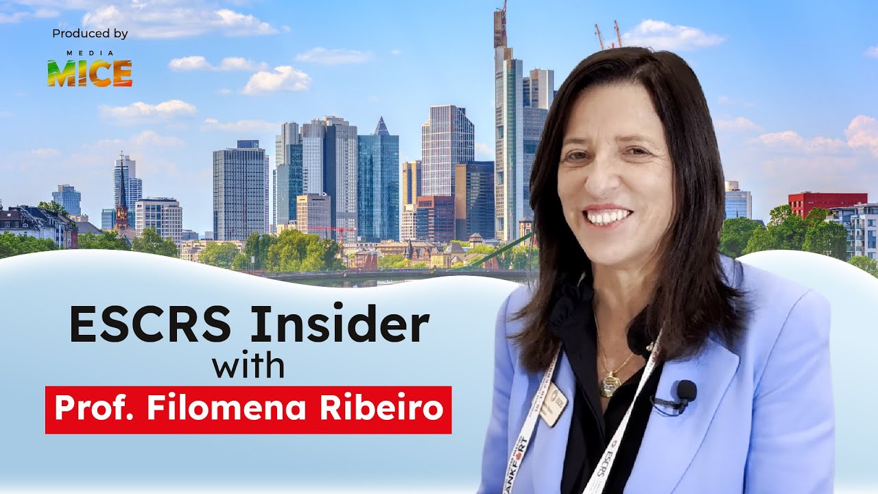 ESCRS Insider: Prof. Filomena Ribeiro Talks Frankfurt, Barcelona and ...