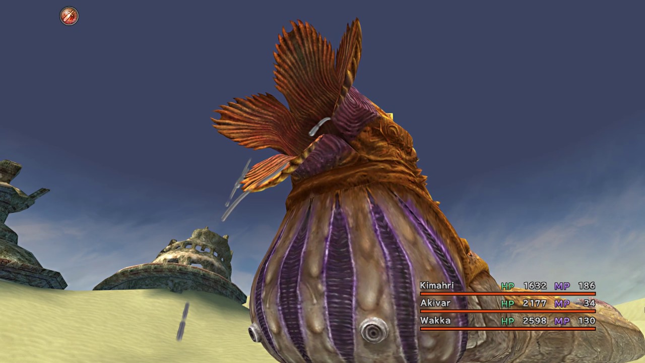 FFX - Sand Worm - YouTube