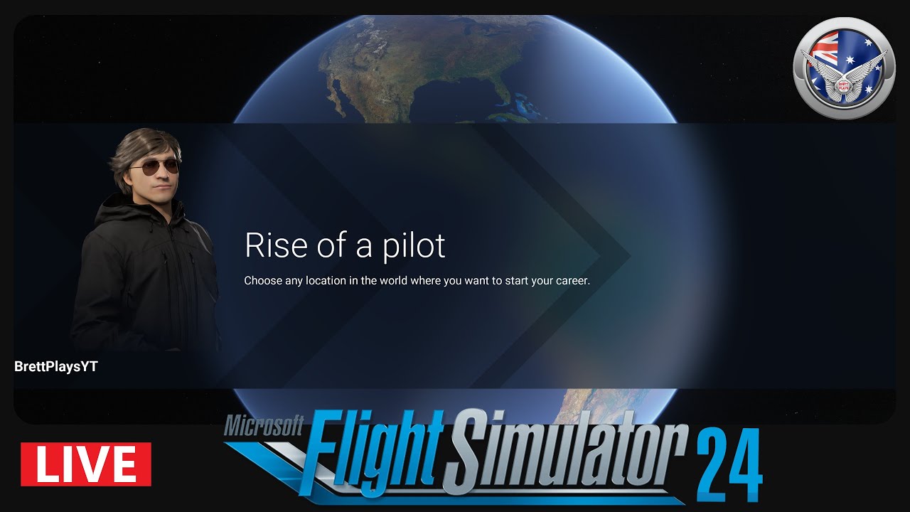 OMG!! another Streamer doing Career mode - Microsoft Flight Simulator 2024 - YouTube