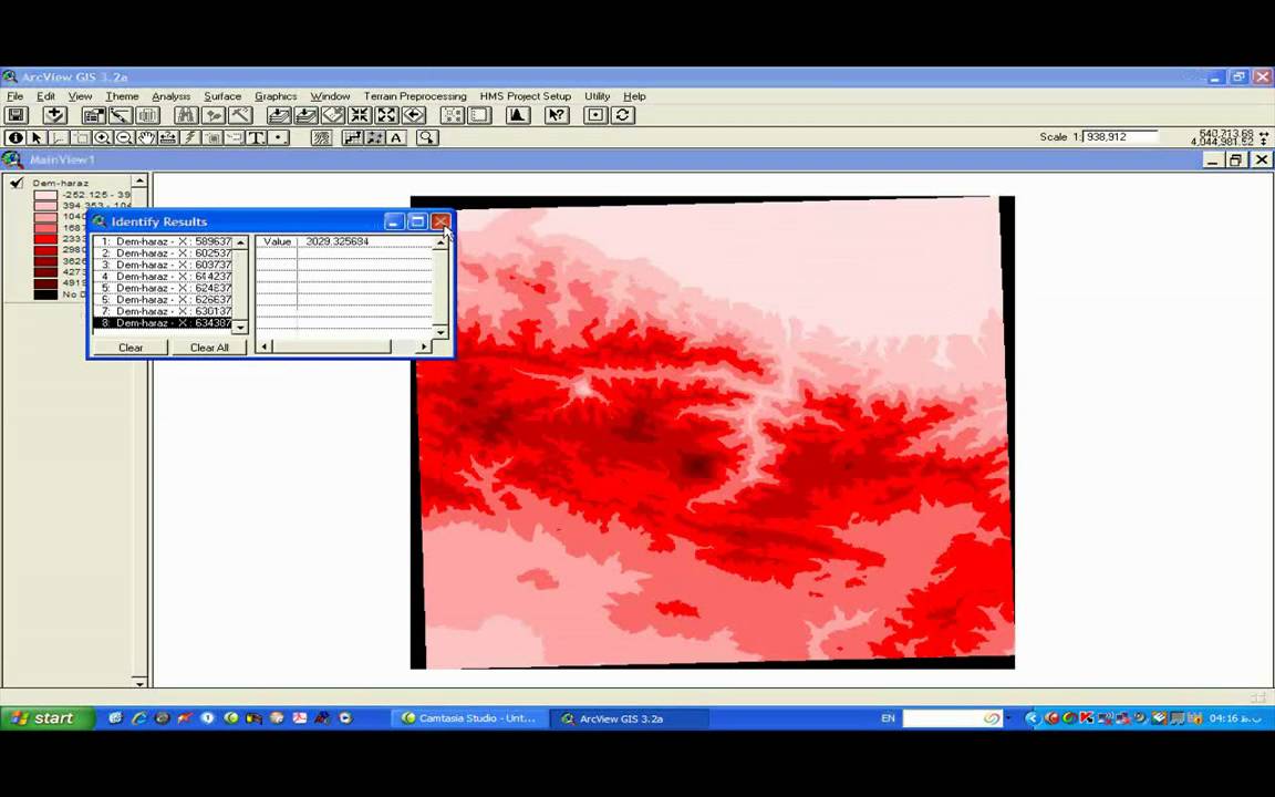 ArcView-041-Hydrology Application-(HEC-GeoHMS)-Part 12 - YouTube