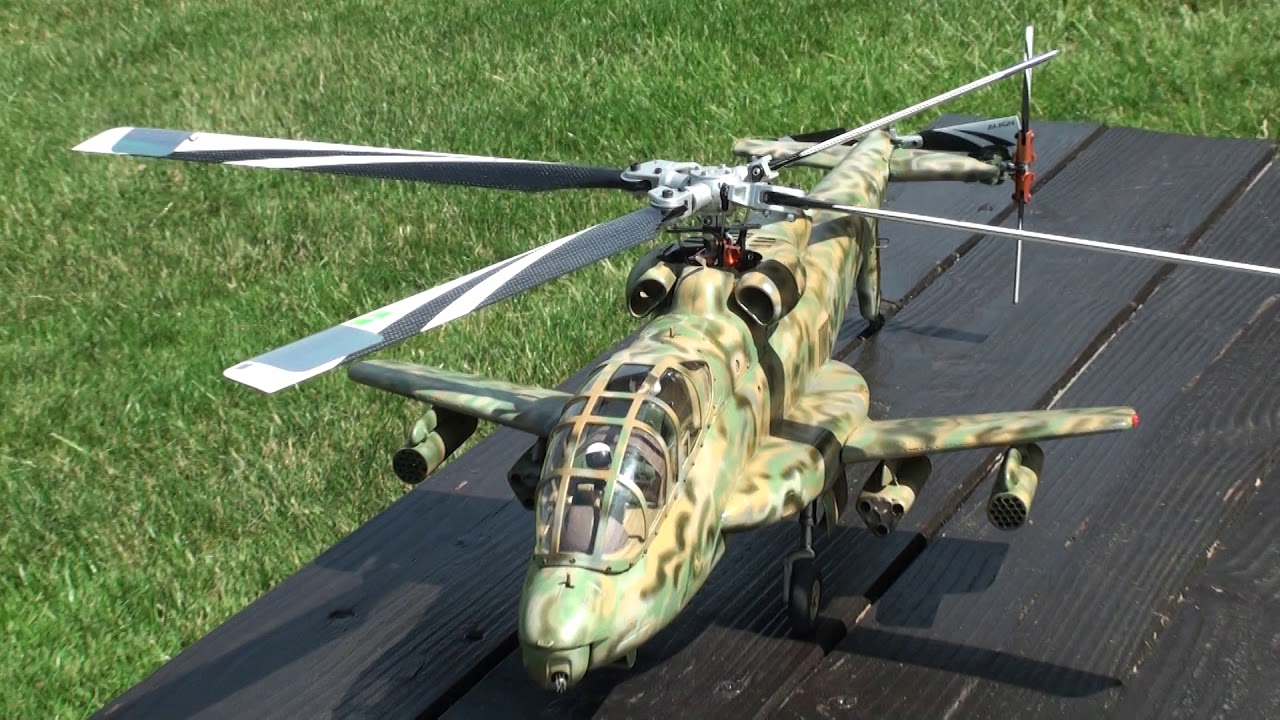Lockheed Cheyenne Ah-56 Details 450 RC-Heli - YouTube