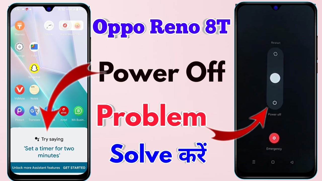 how to switch off oppo reno 8t, oppo reno 8t switch off kaise kare ...