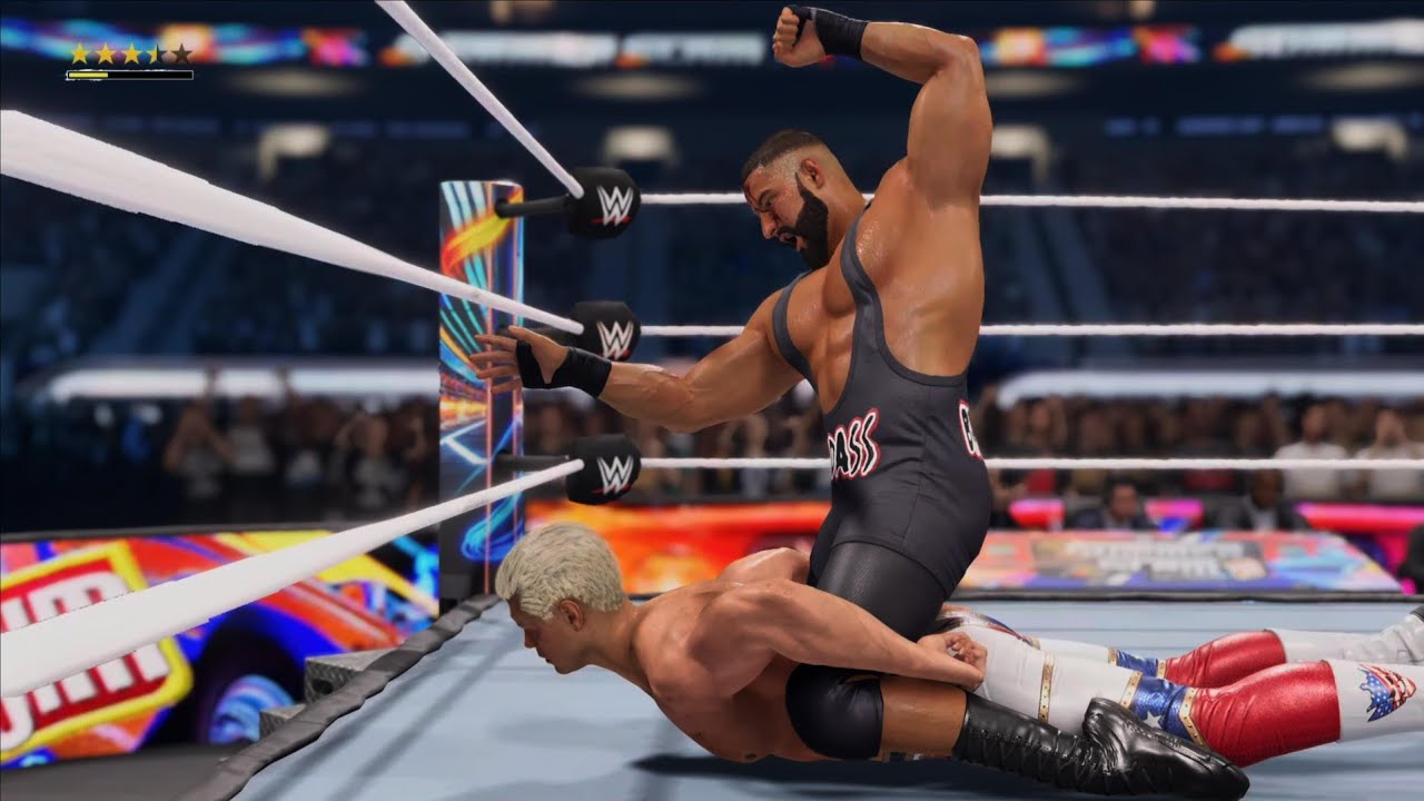 WWE 2K24 | STEINER & BREAKKER v DUSTY & CODY (TAG TEAM) - YouTube