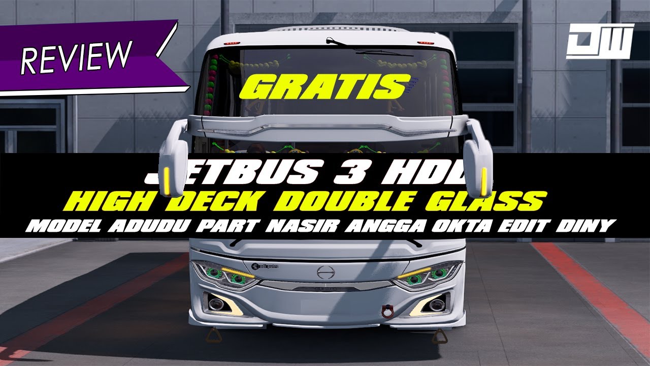 Review Jetbus 3 HDD Diny | Download aja Dulu Biar tau kerennya Bus Yang ...