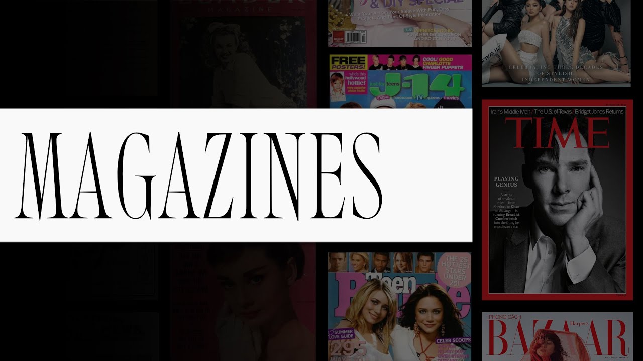 Magazines || A History (From West to Philippines) - YouTube