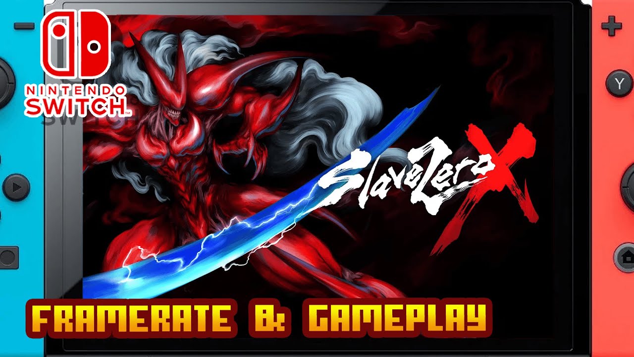 Slave Zero X - (Nintendo Switch) - Framerate & Gameplay - YouTube