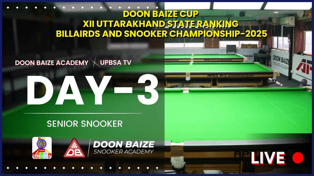 AMAN NAGPAL VS ARVIND || SENIOR || UTTARAKHAND STATE SNOOKER ...