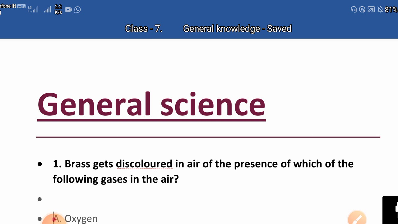 Class 7 General Knowledge YouTube class-7-general-knowledge-youtube