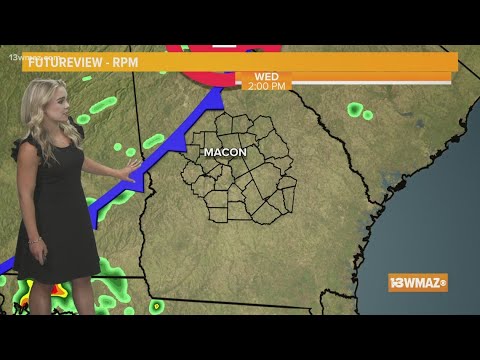 One more round of storms Wednesday | Central Georgia weather forecast 5 ...