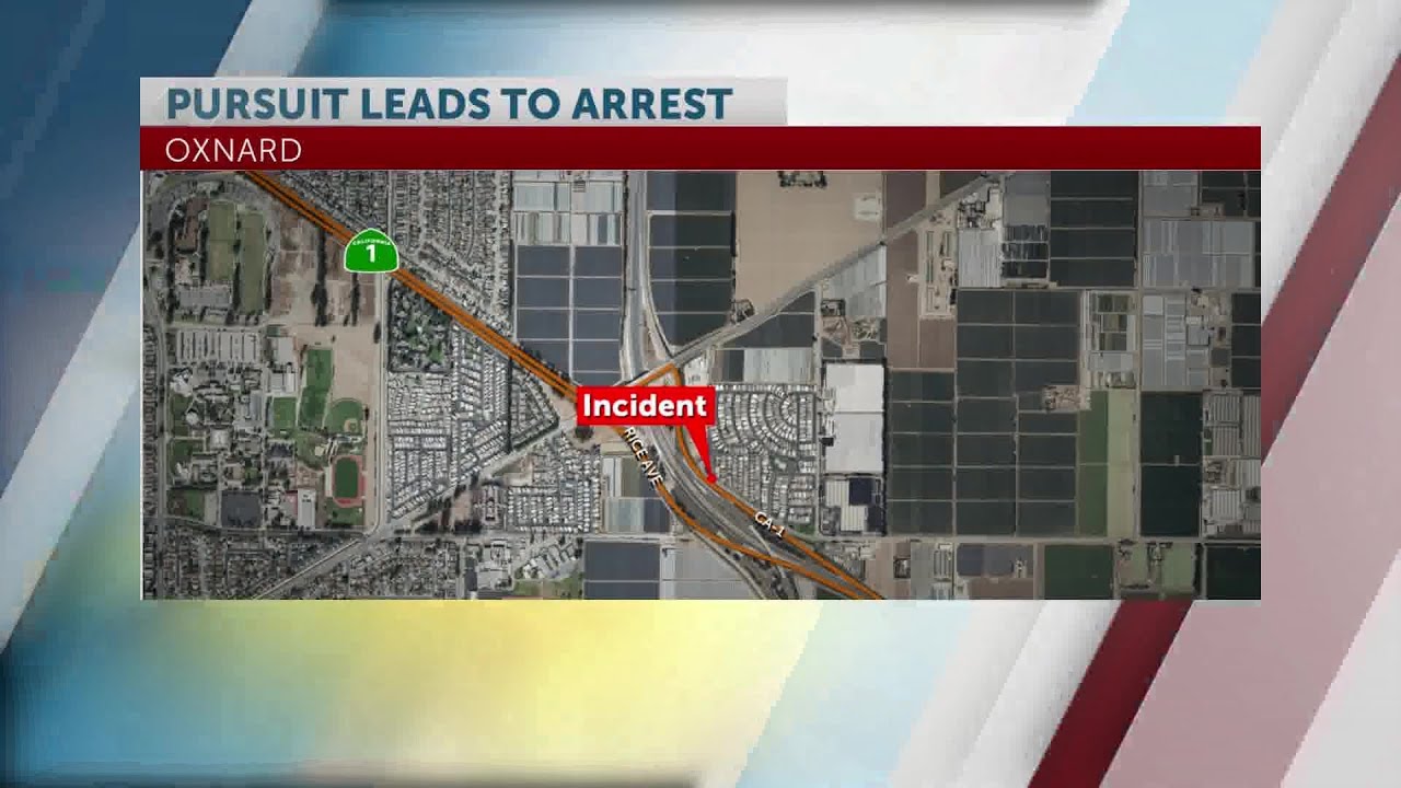 Suspected juvenile gang members arrested after pursuit in Oxnard - YouTube