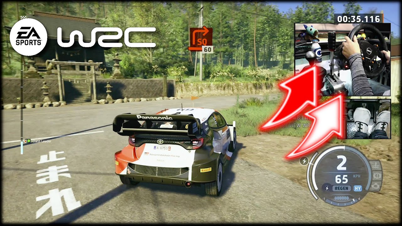 EA Sports WRC / Toyota GR Yaris HYBRID Rally Japan / Thrustmaster ...