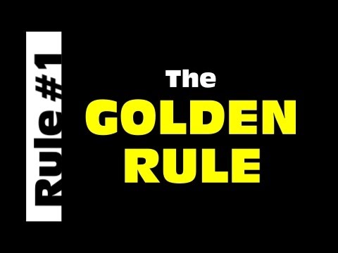 Rule #1 - The Golden Rule - YouTube