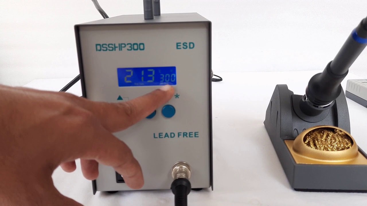 320 Watt Soldering Station DSSHP300 for Indian Technicians - by INDE ...