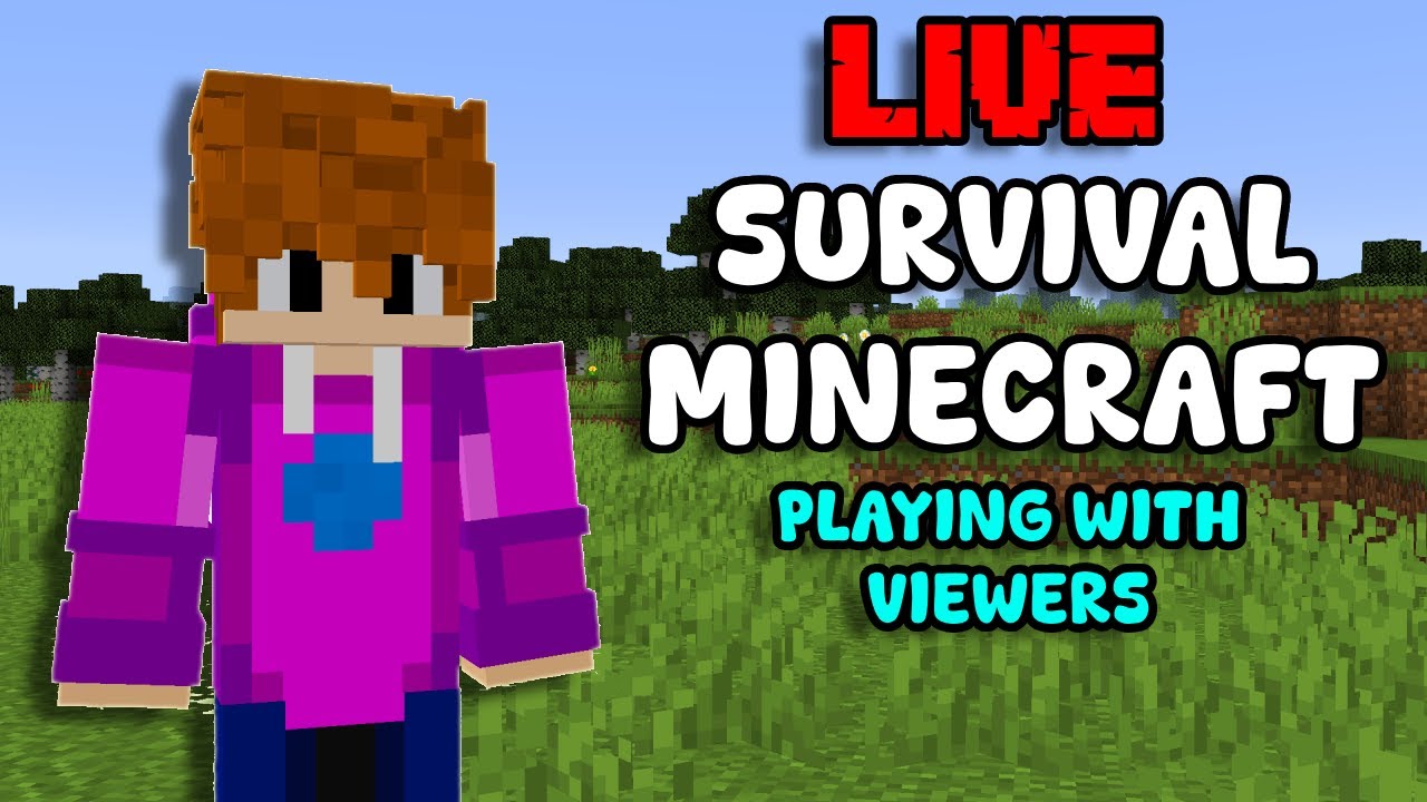 Survival Minecraft LIVE - YouTube