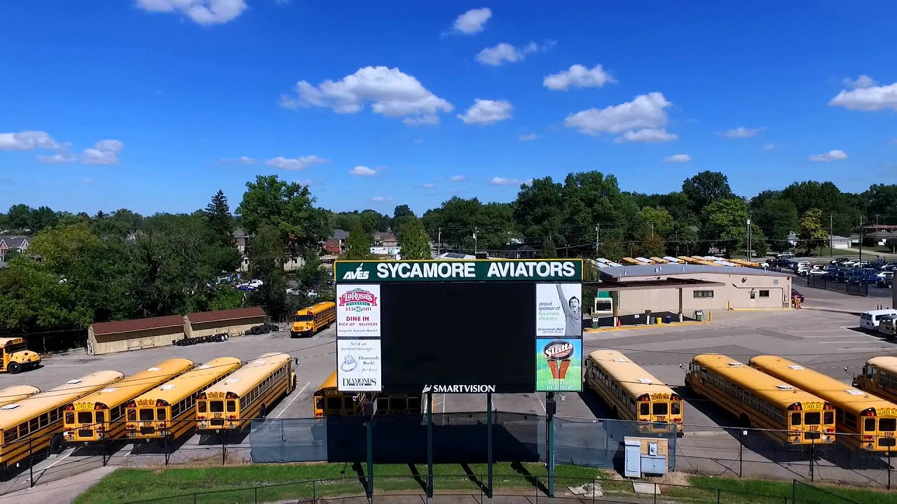 Sycamore Junior High Aerial Tour - YouTube