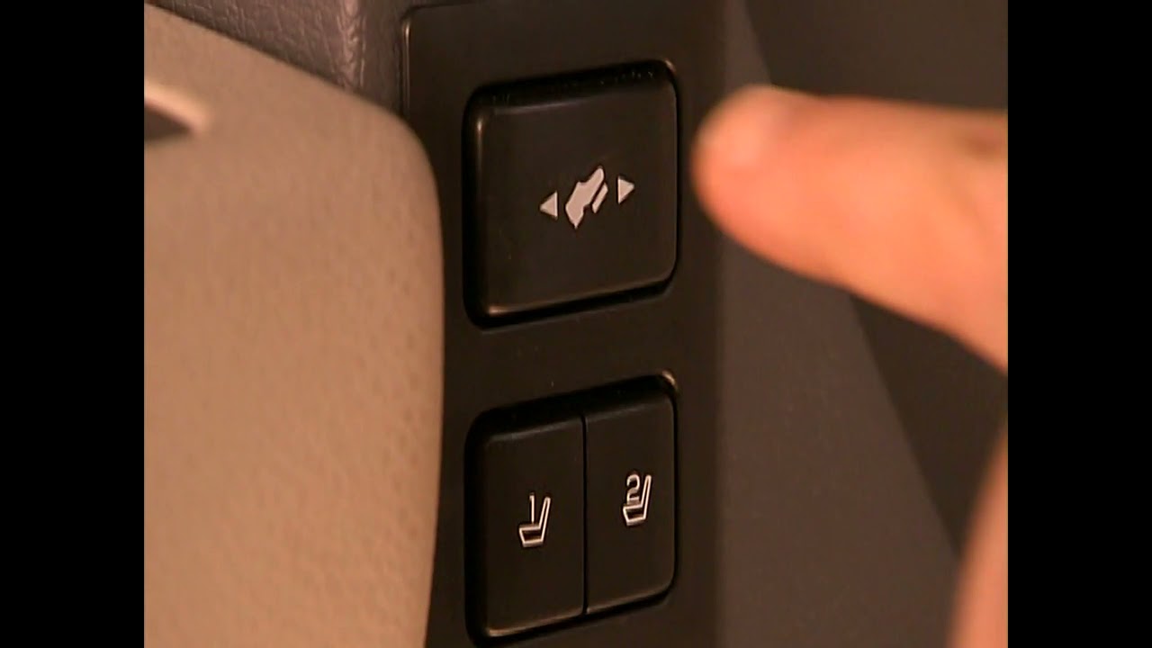 How to use the Memory Seat Feature 2009-2012 Ford Flex - YouTube