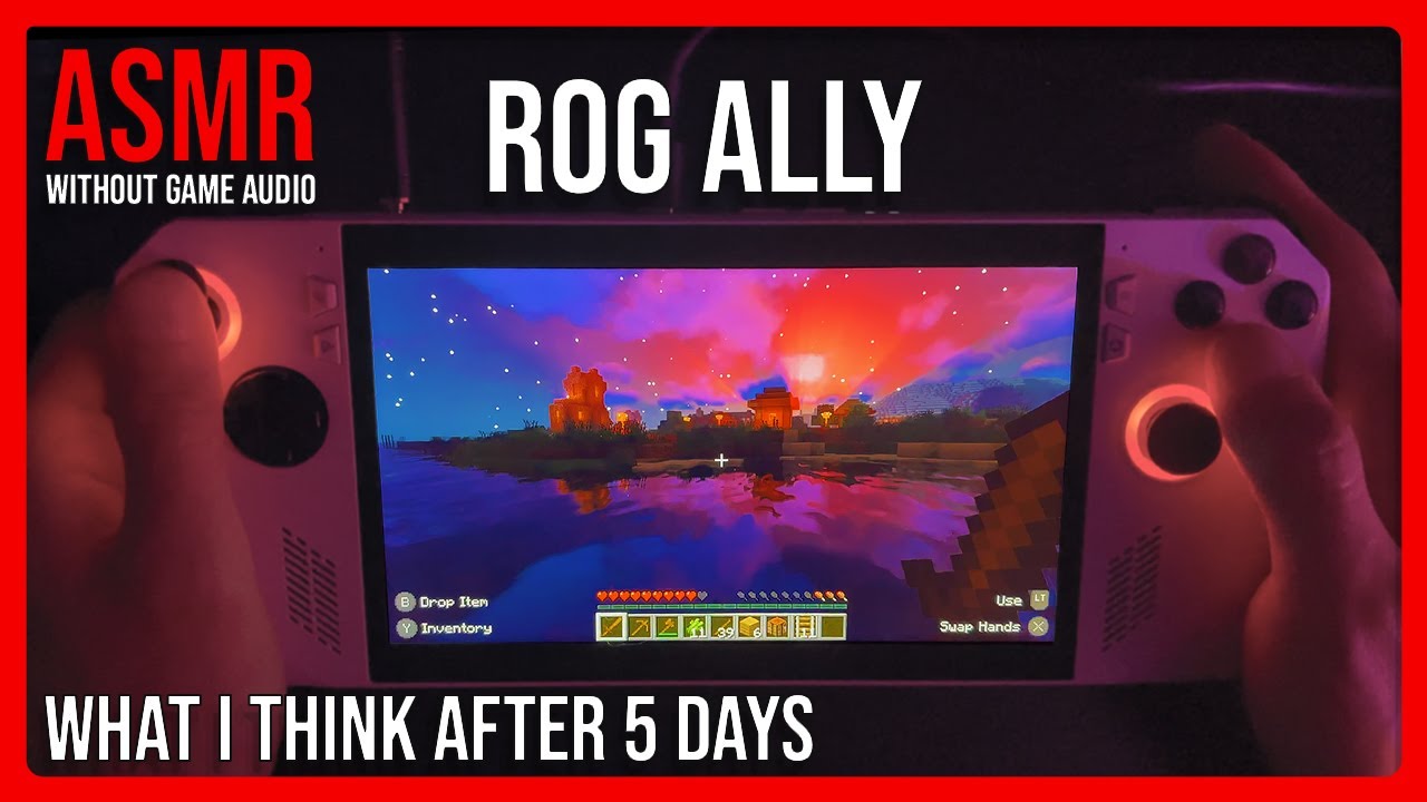 ROG ALLY Impressions & Review Ramble ASMR | Whispers & Hard Candy | 🎮🔇 ...