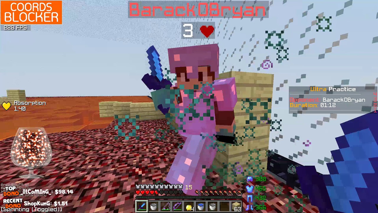 ทดลองเล่น Practice เซิฟ Ultra.rip (Minecraft Build UHC) - YouTube