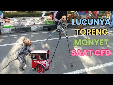 FUNNY MONKEY, TOPENG MONYET LUCU PART 7