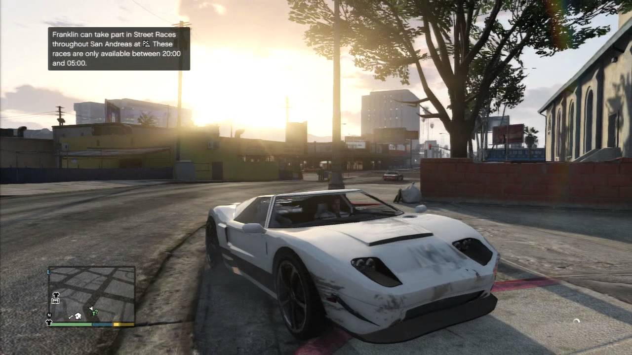 Grand Theft Auto:V Street Racing & Mission - YouTube