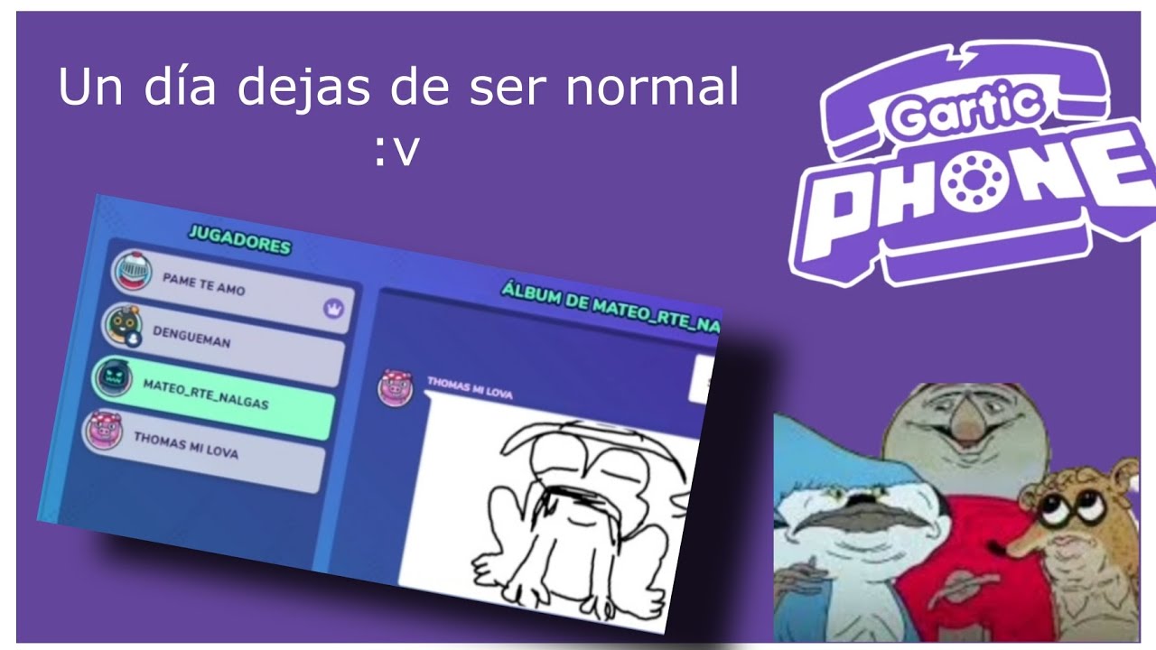 Erick jaE: unos buenos Gartic Phone - YouTube