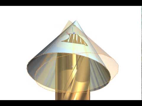Drill Cone Geometry - YouTube