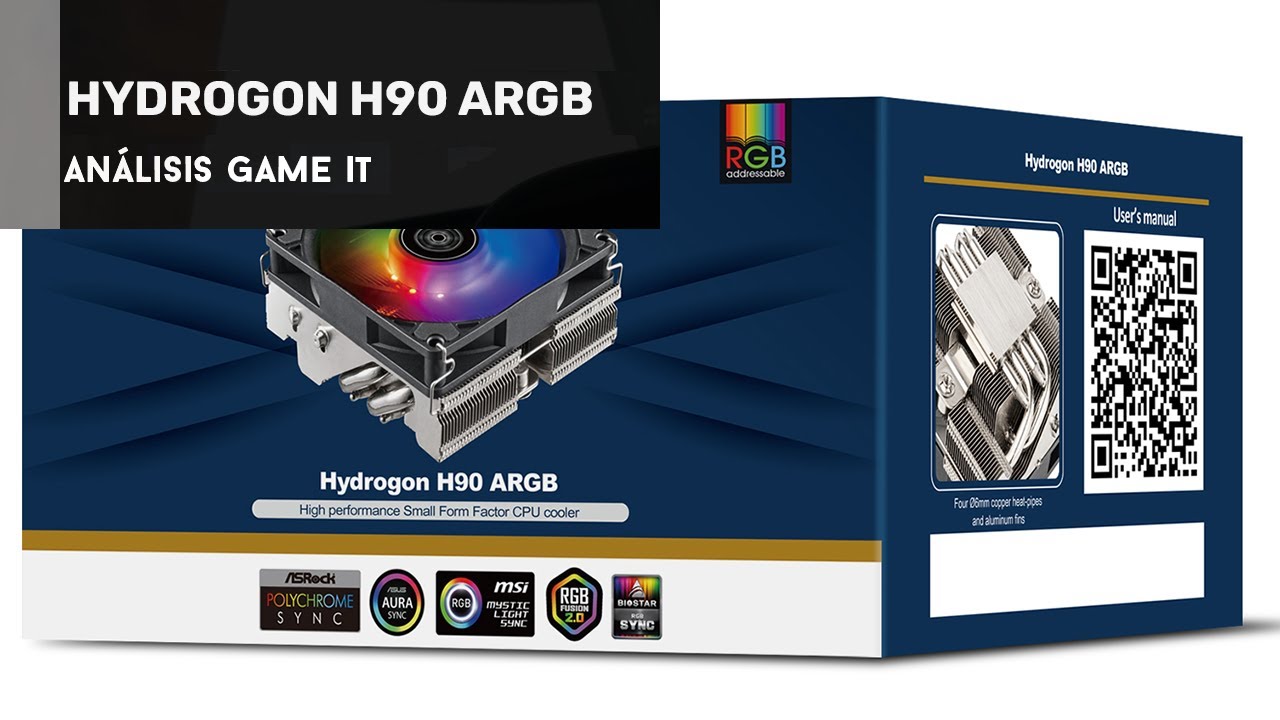 Silverstone Hydrogon H90 ARGB, disipador pequeño pero potente. - YouTube