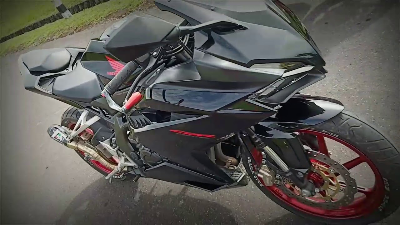 REPAINT VELG RED CANDY CBR250RR BLACK FREEDOM - YouTube