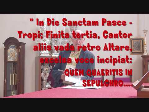 Quem quaeritis, studio di Giovanni Vianini, Milano, It. - YouTube