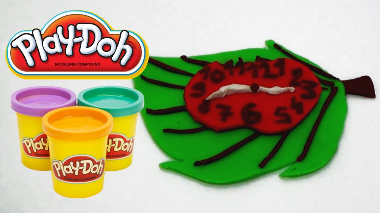 Play Doh Making Clock Hand Creation KidsSurprise - YouTube