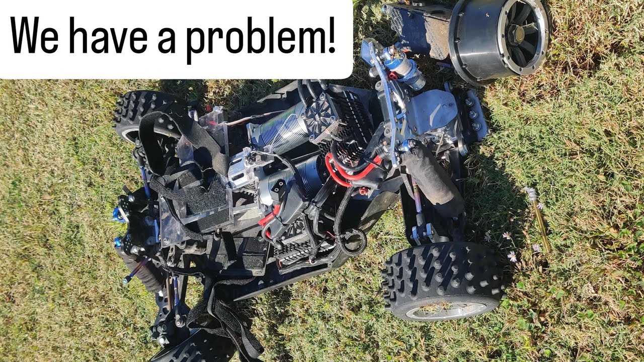 Dual brushless 16s Losi 5T carnage - YouTube