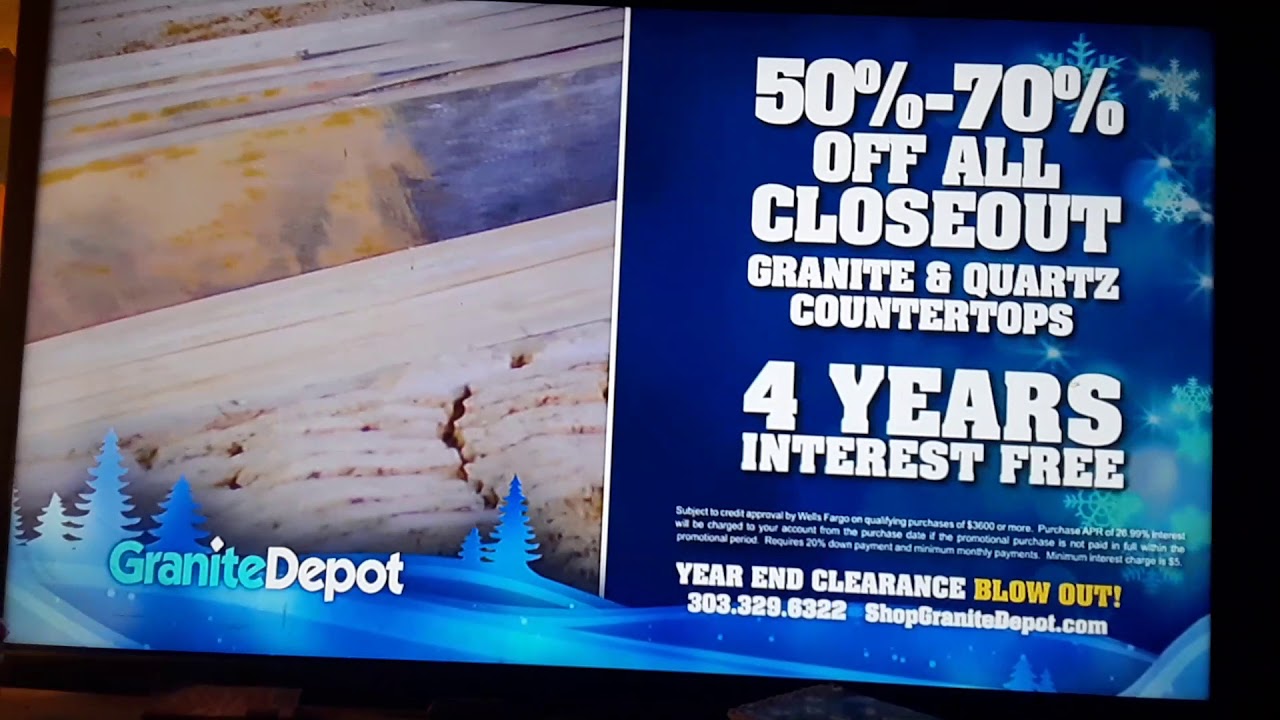 Granite Depot ad - beautiful actress - YouTube