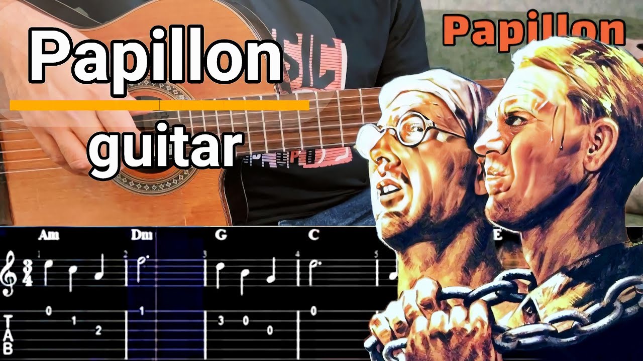 Learn the most beautiful Papillon guitar song with just 2 easy steps ...