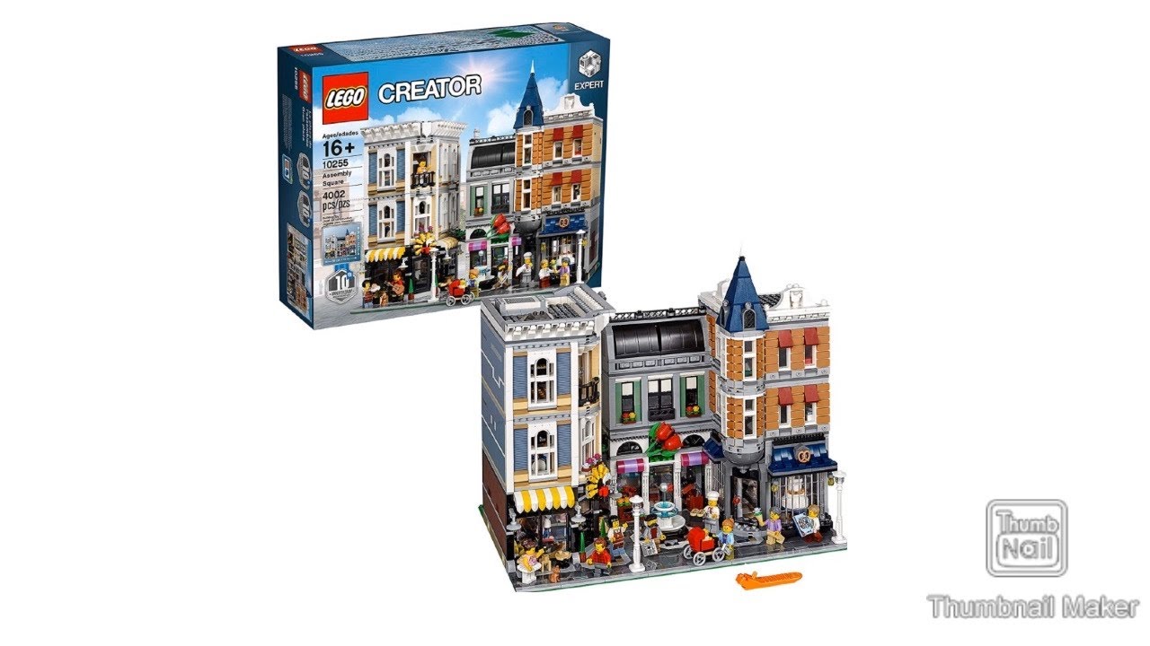 LEGO Assembly square review - YouTube