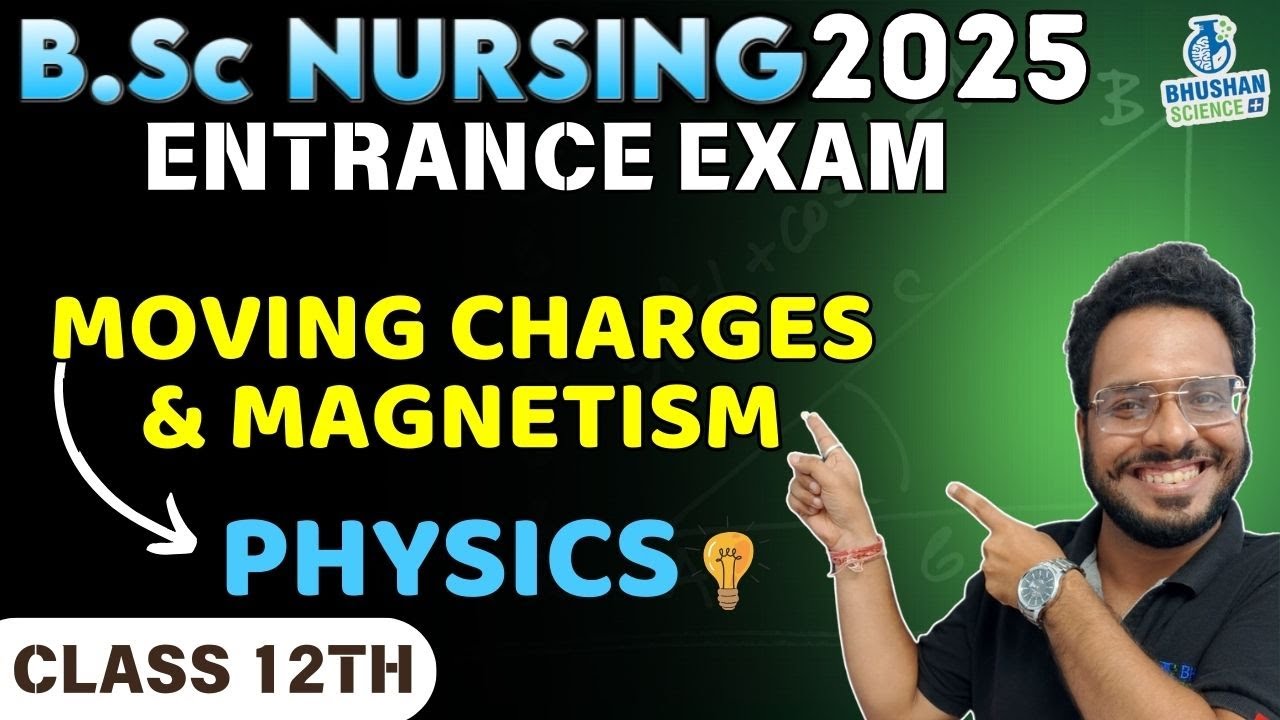 Moving Charges & Magnetism - Part 1 | Physics class 12th I Entrance ...