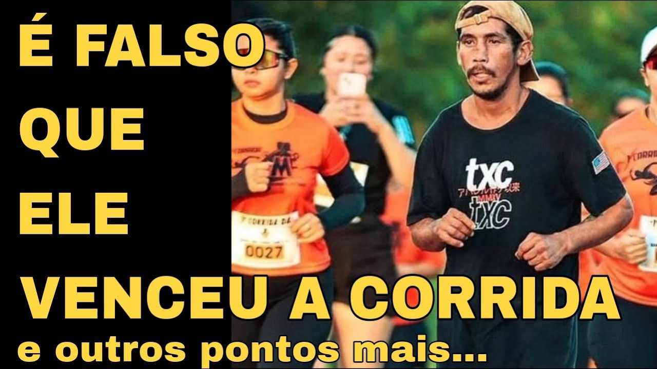 É FALSO QUE ELE VENCEU A CORRIDA e outros pontos mais no caso de Isaque ...
