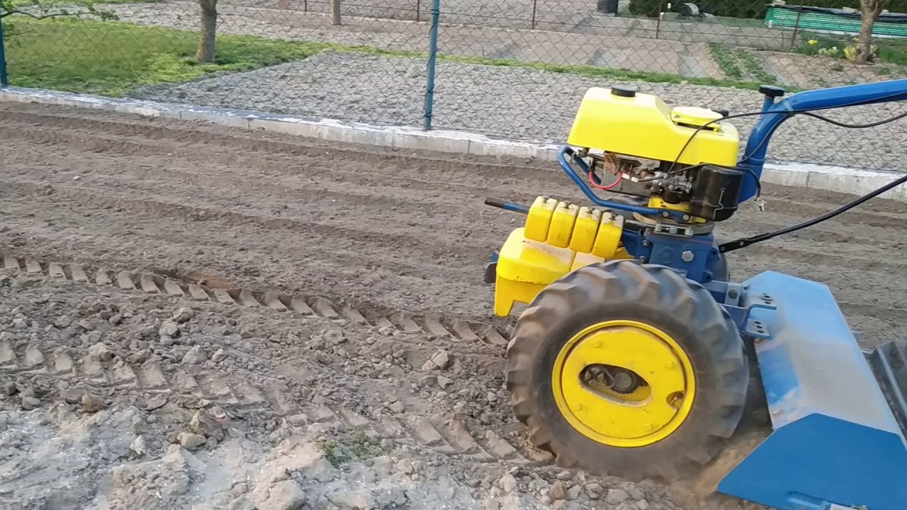 Agzat pripojný rotavator - YouTube