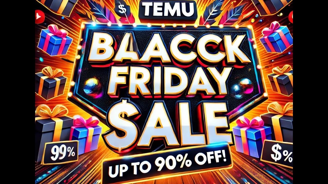 Temus Black Friday Sales- Up to 90% OFF - YouTube
