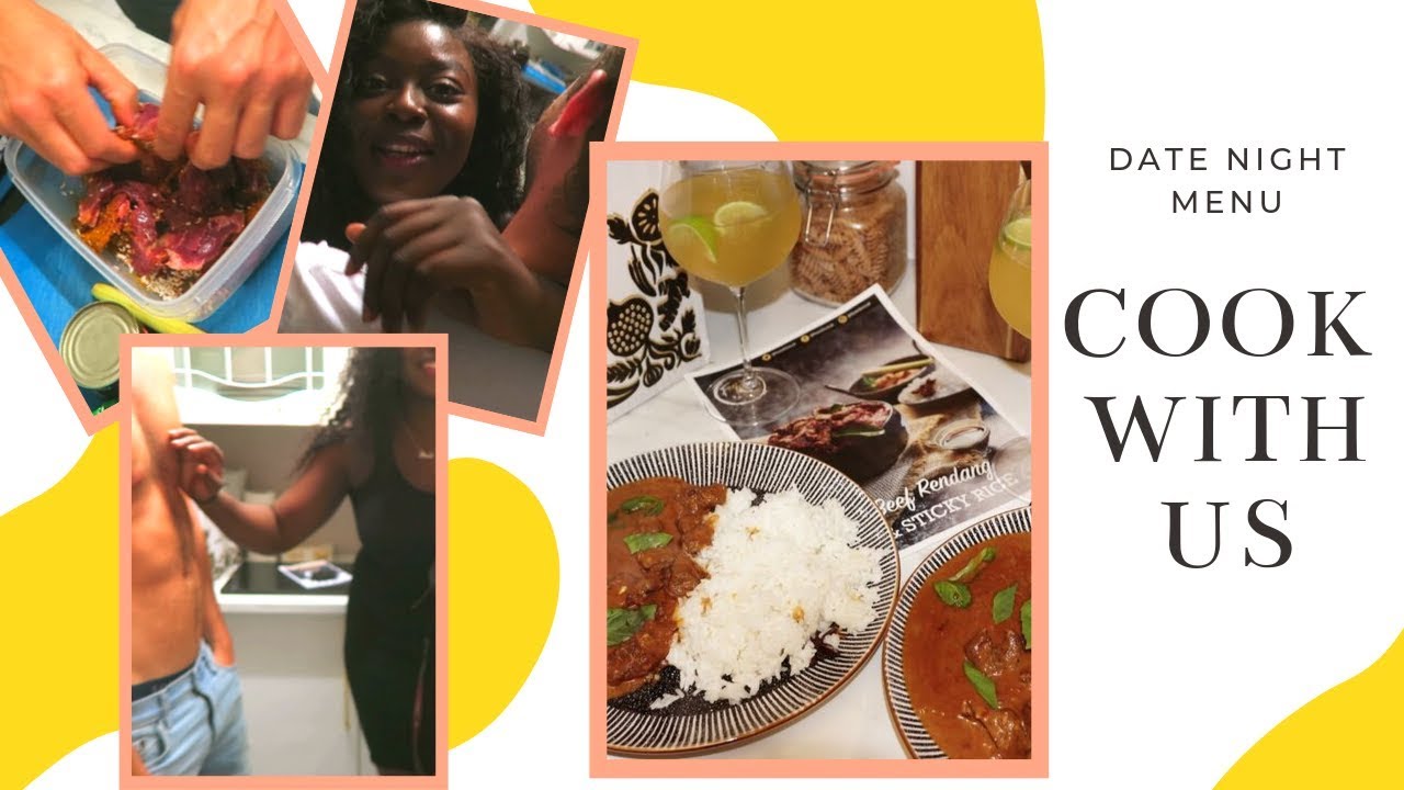 Date Night Cooking Asian Food Together With Feastbox - YouTube
