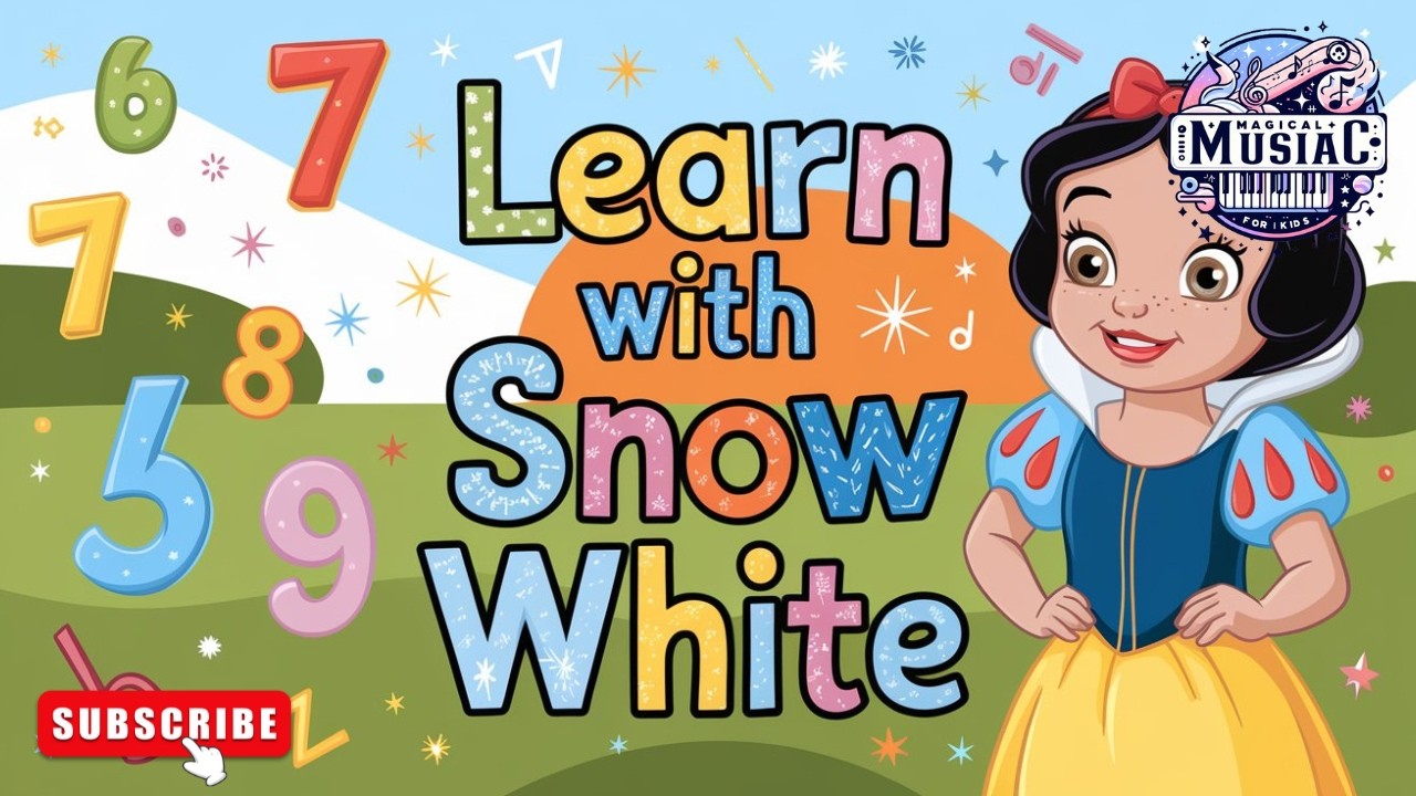 Happy Lessons with Snow White! 👸🍎 Learn with a Smile 🌟 Children's Songs ...