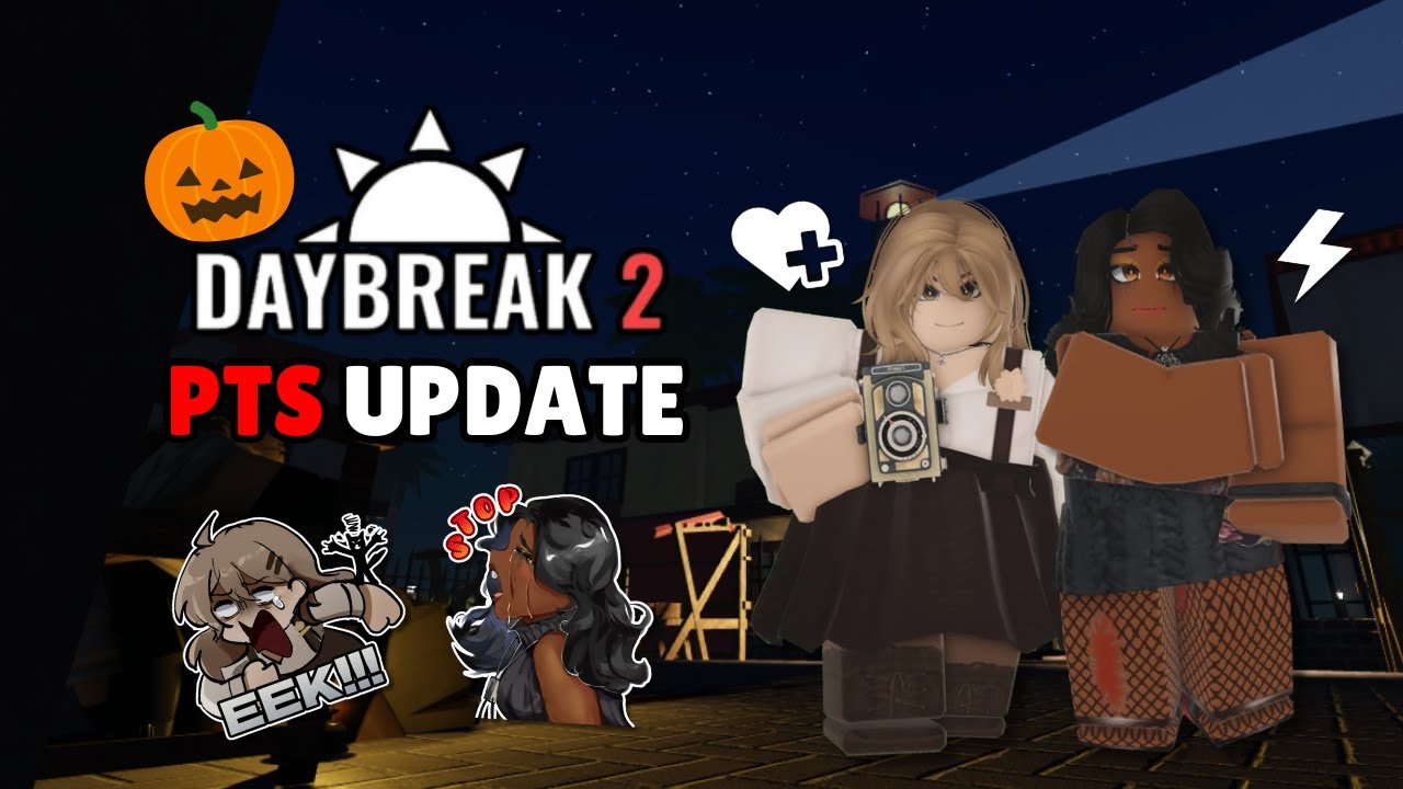 DAYBREAK 2 PTS UPDATE: DHANYA & MILLICENT (ROBLOX LIVE) - YouTube