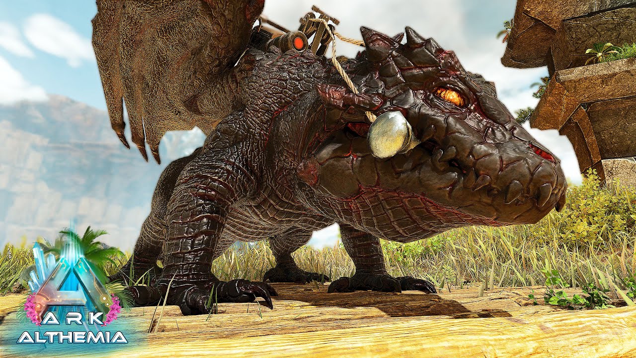 NYOBAIN TAMING DINO MAGIC? - ARK ASCENDED ALTHEMIA PART 4 - YouTube