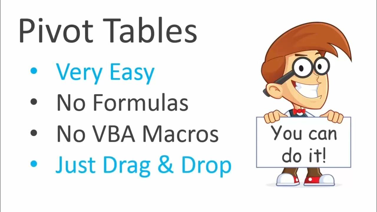 Introduction to Pivot Tables, Charts, and Dashboard - YouTube